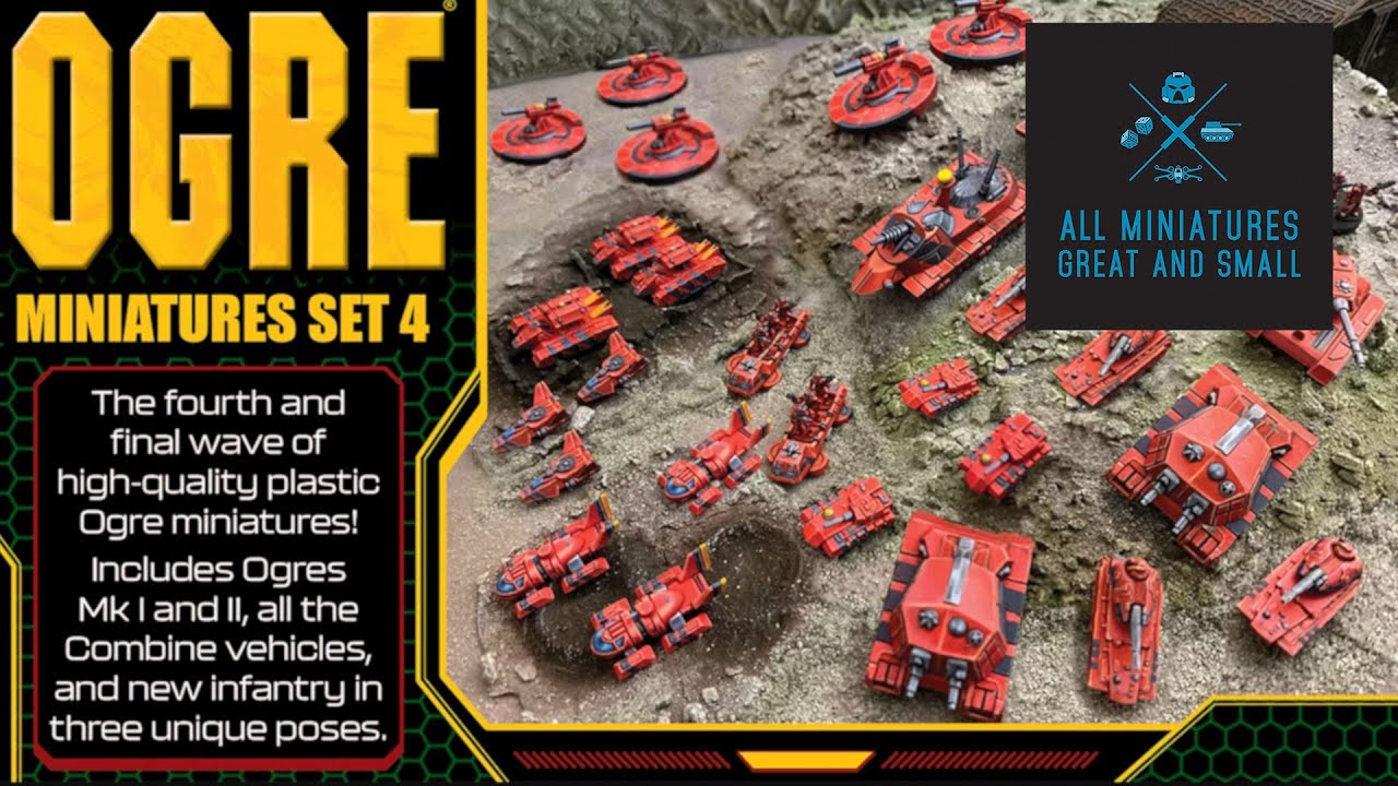 Ogre Miniatures Set 4 Unbox and first look! - YouTube
