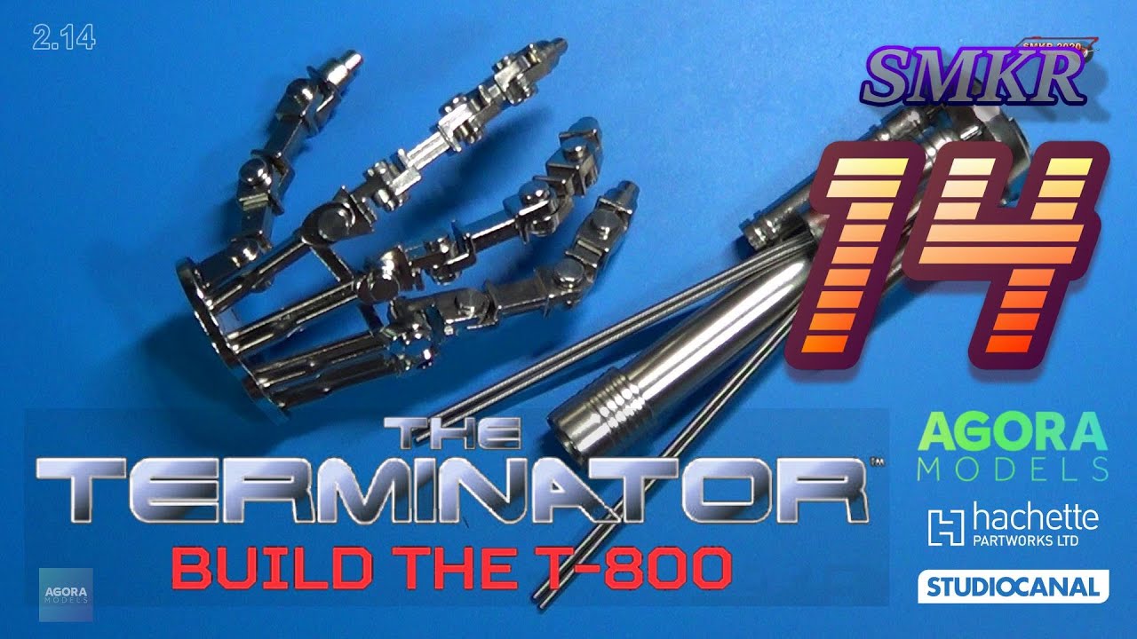Agora Models Build the T-800 Terminator Pack 2 Stage 14 - Right Lower ...