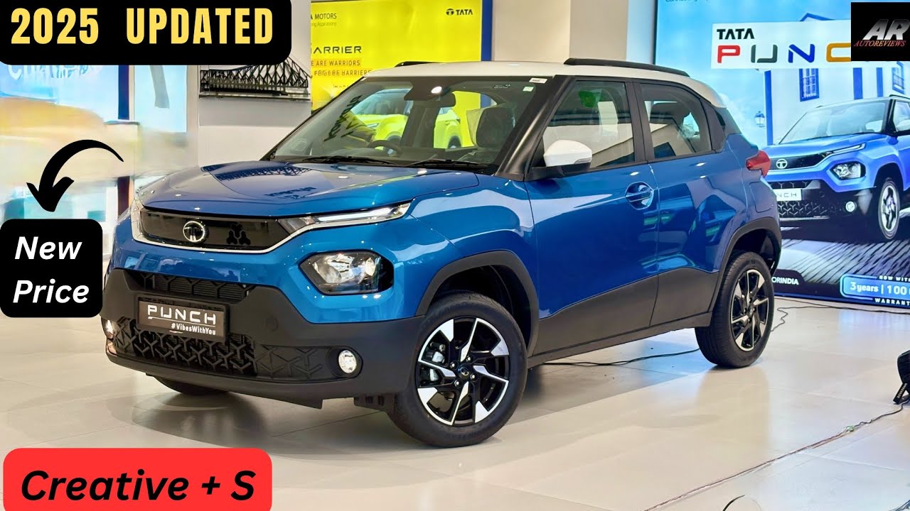 2025 Updated Tata Punch Creative Plus S - What’s New?? - YouTube