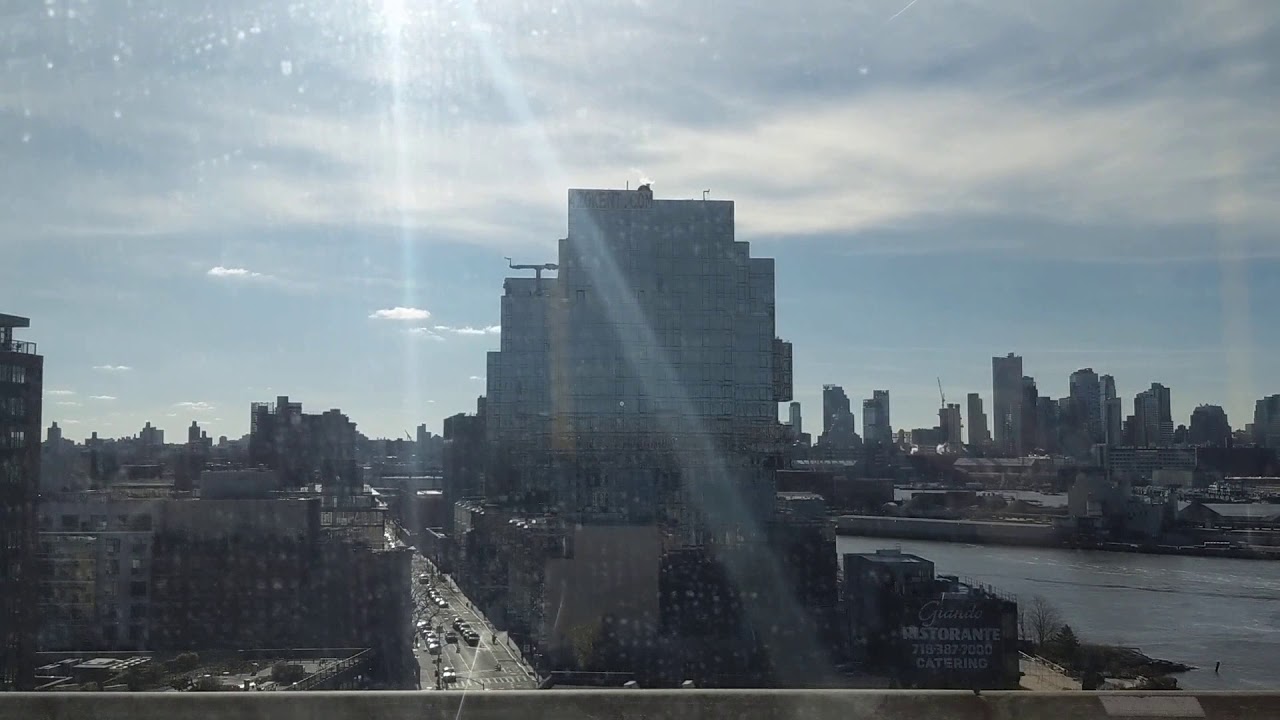 NYC Bus: Ride on New Flyer XD40 B39 Bus across Williamsburg Bridge from ...