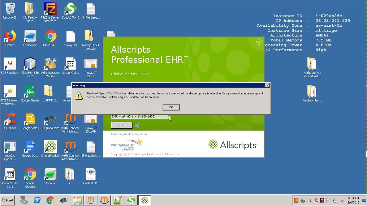 LogiCoy PDMP EHR Link App launched from Allscripts Professional - YouTube