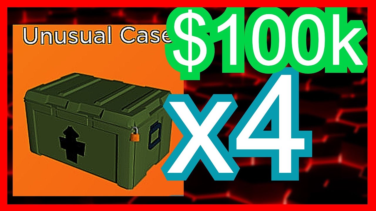SPENDING $100K ON UNUSUAL CRATES - Roblox Arsenal - YouTube