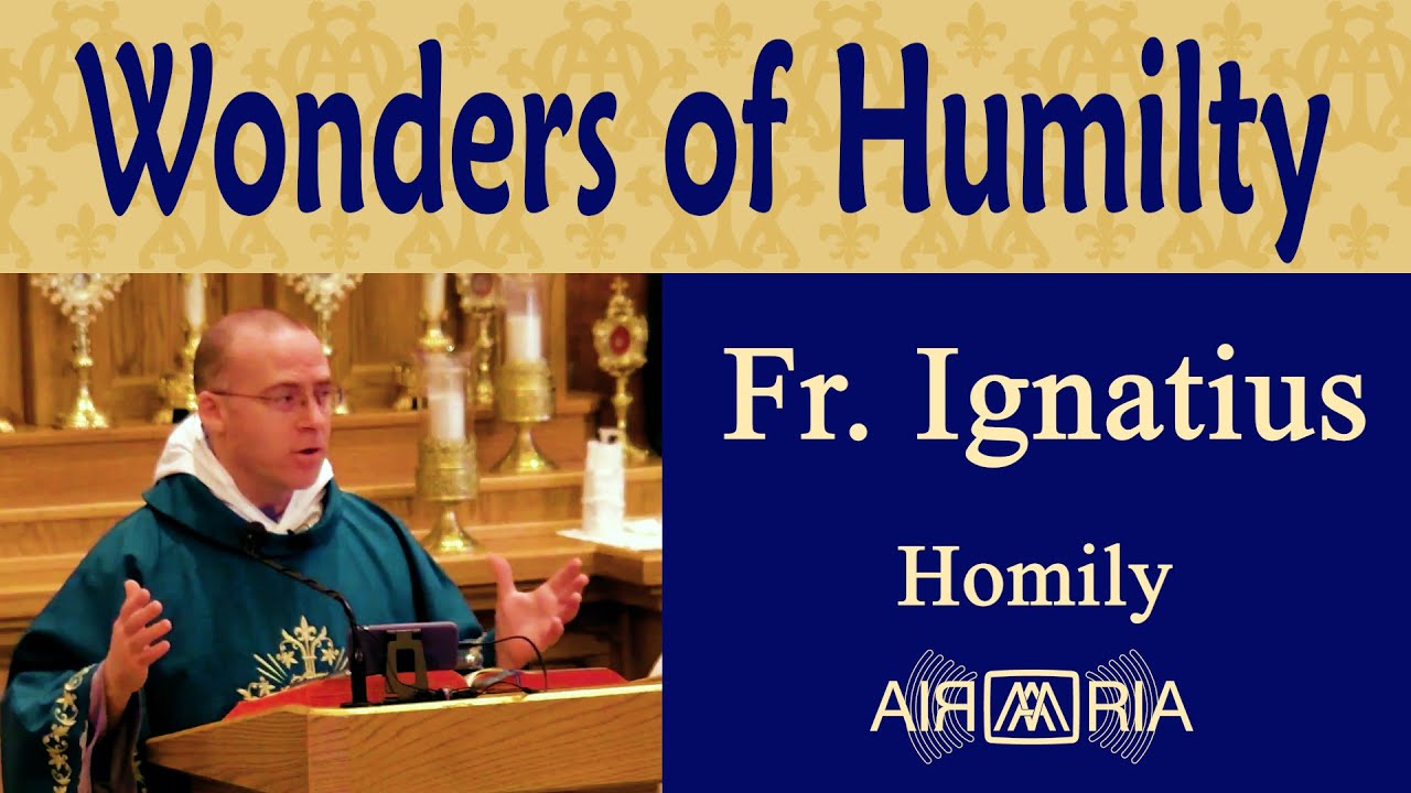Humility vs. Worldly Pride - May 21 - Homily - Fr Ignatius - YouTube