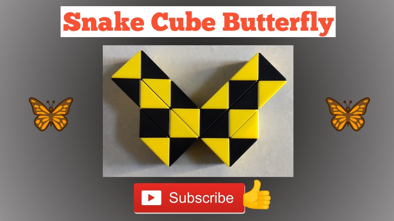 Smiggle snake puzzle or Rubik's twist 24 pieces or Snake Cube - 🦋 ...
