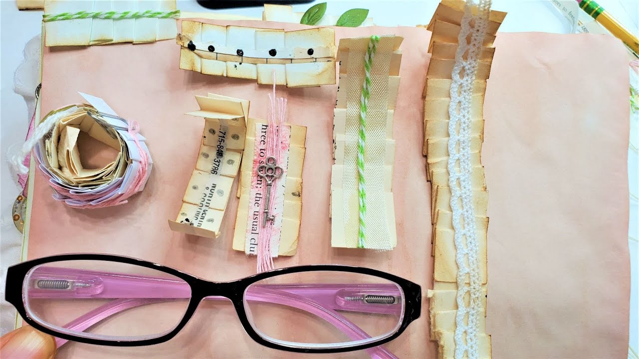 Simple Pretty Paper Ruffles The Easy Way! No Sew Method! For Junk ...