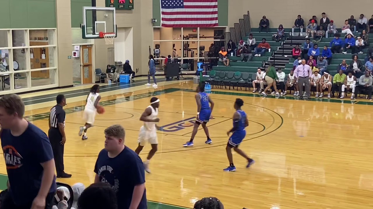 SGSC Hawks Basketball vs East GA State 2-6-20 1st half Antonio Vendola ...