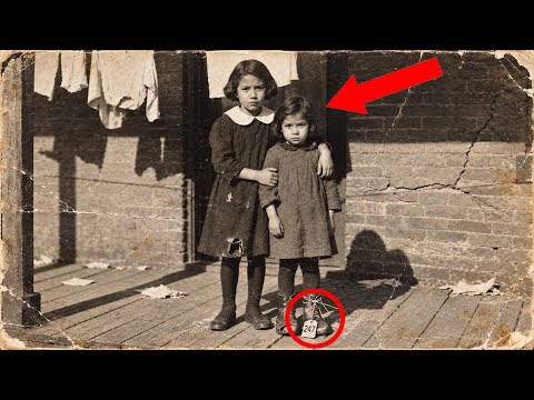 1909 Photograph of Two Sisters Seems Ordinary — Until You Notice the Tag on the Younger Girl’s Shoe