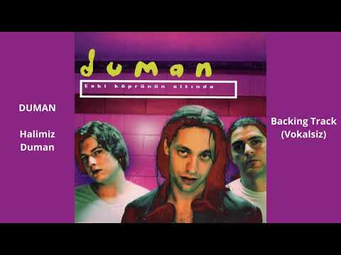 Duman - Halimiz Duman | Backing Track (Karaoke)