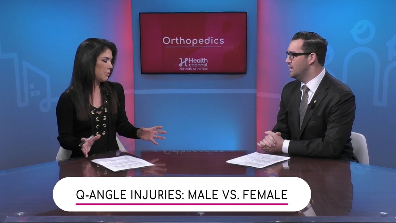 Q Angle Injuries: Male vs. Female - YouTube