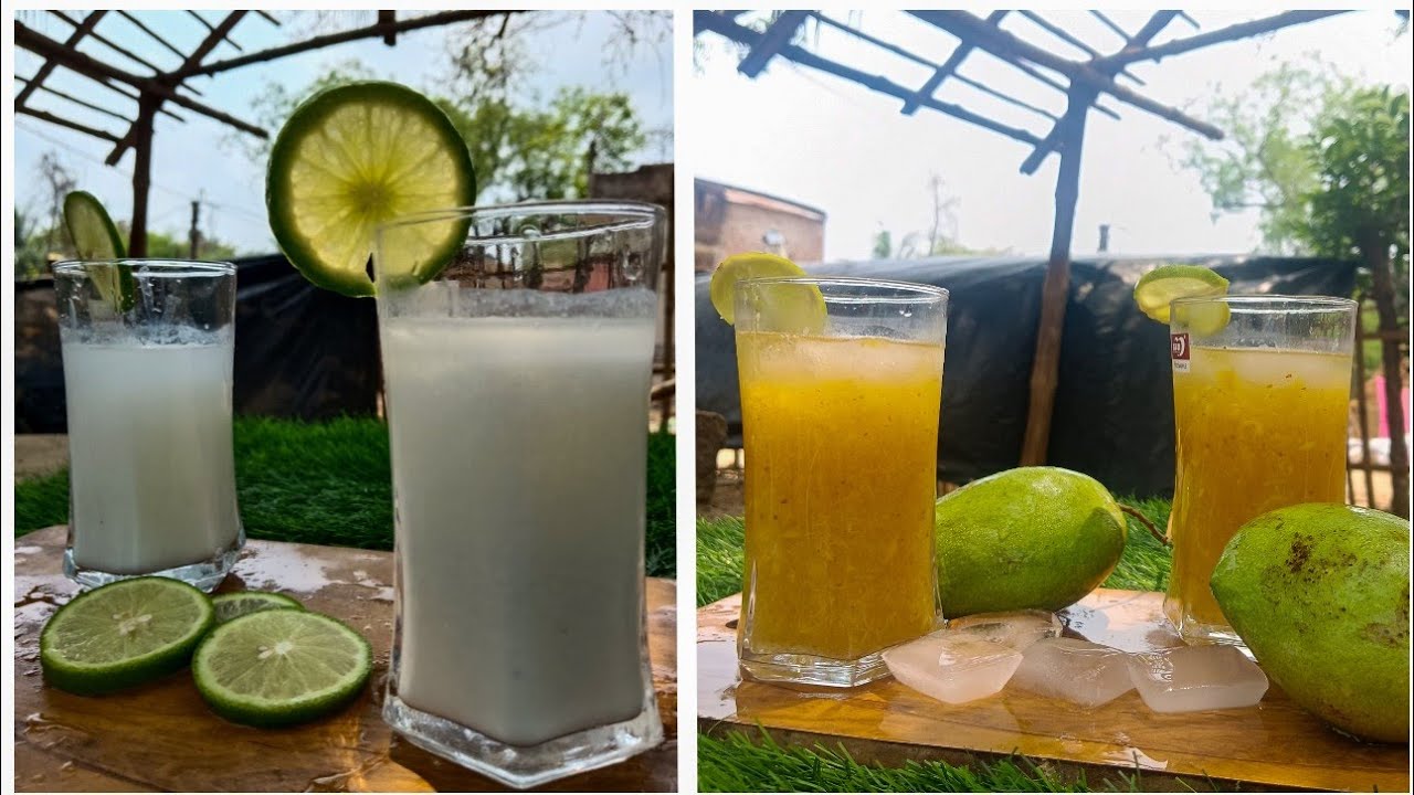 Chill With Village Drinks! Smoky Mango Cooler & Cooling Dahi Drink in ...