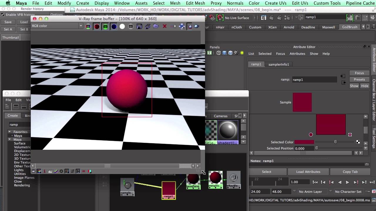 Top Tip: Creating a metallic paint shader in Maya | Pluralsight - YouTube