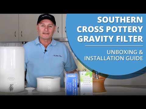 Southern Cross Pottery Gravity Fed Ceramic Stoneware Water Filters ...
