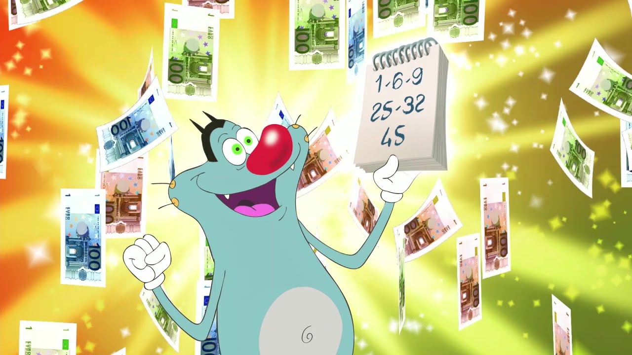 Oggy and the Cockroaches - Oggy wins the lotto! (SEASON 4) BEST CARTOON ...