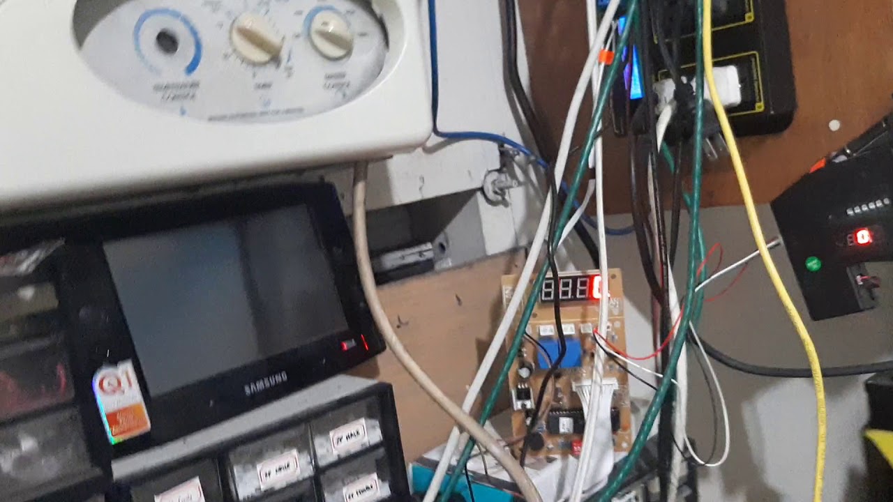 Timer for aircon , carwash , washing machine test - YouTube