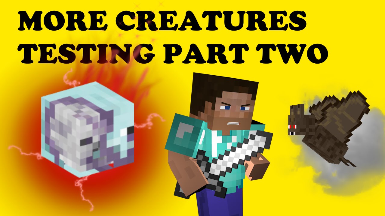 More Creatures with Jragon E9 | Testing (Part Two) - Minecraft - YouTube