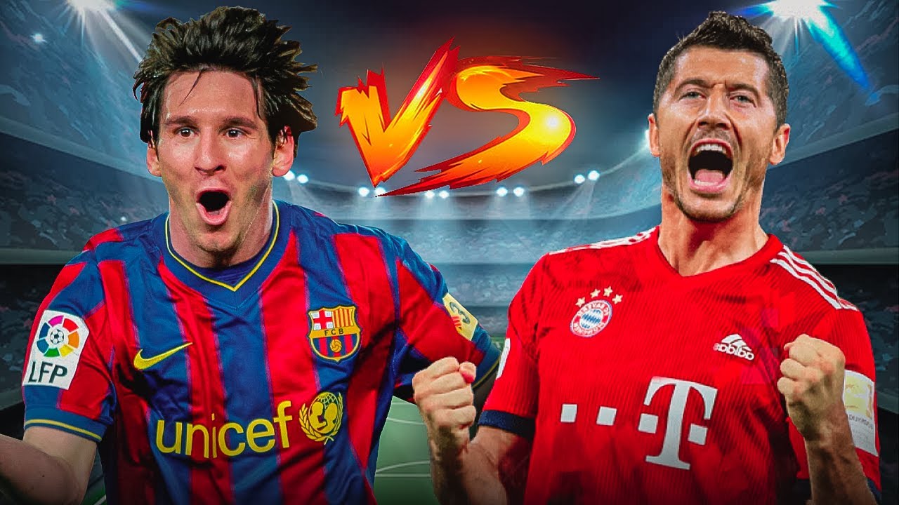 Messi vs Lewandowski - Football VS #21 - YouTube