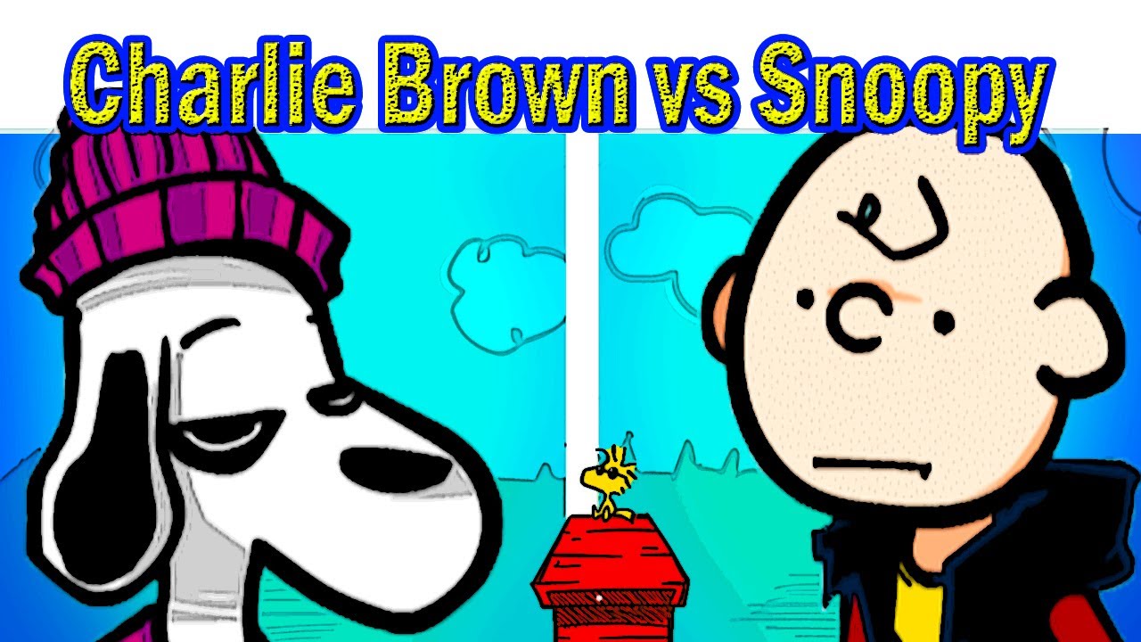 Friday Night Funkin' Peanuts – Snoopy VS Charlie Brown (FNF Mod/Cartoon ...