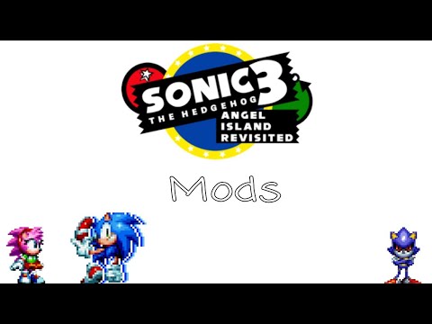 Sonic 3 A.I.R Testing Modern Sonic Remixed V3 Amy Mania V3 and Remixed ...