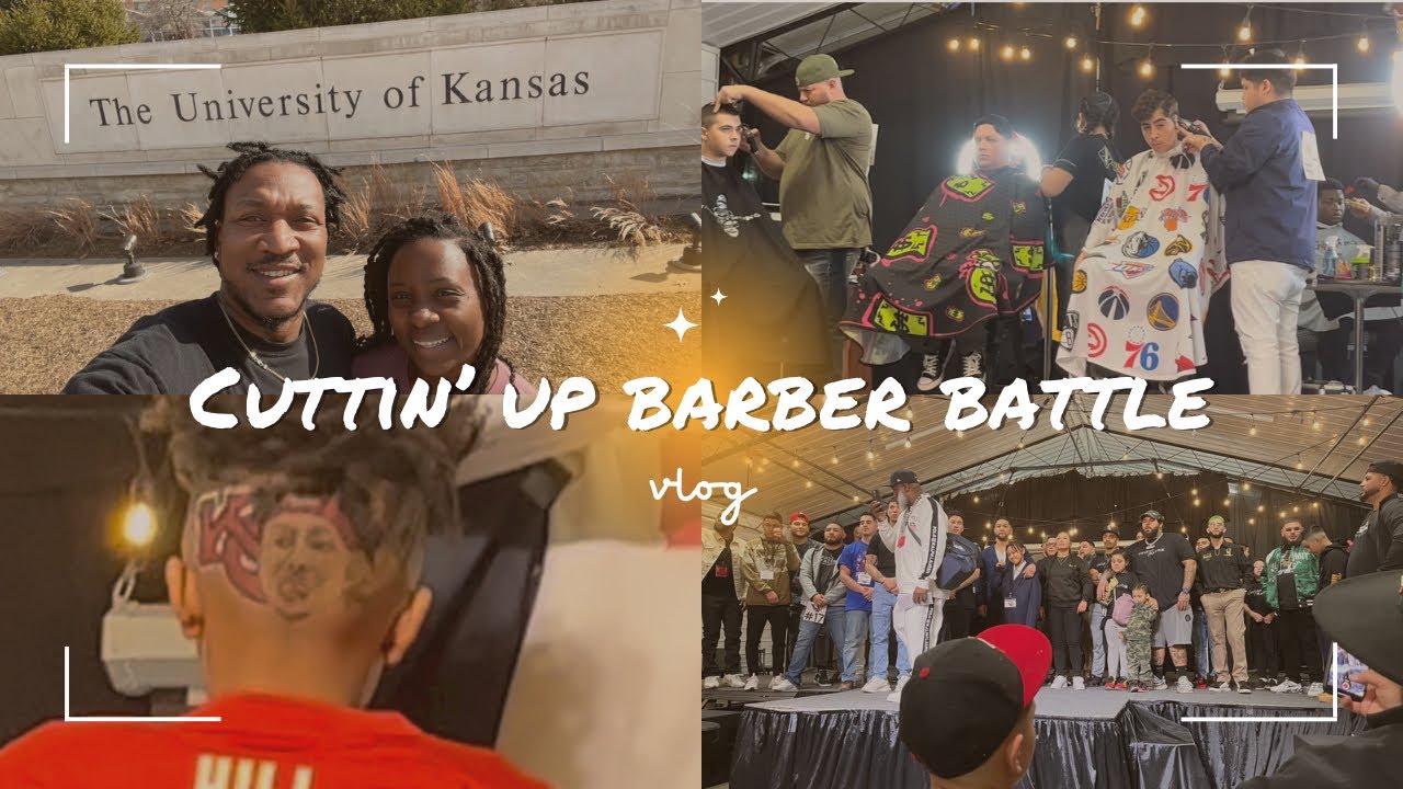 Cuttin’ up barber battle in Lawence Kansas - YouTube