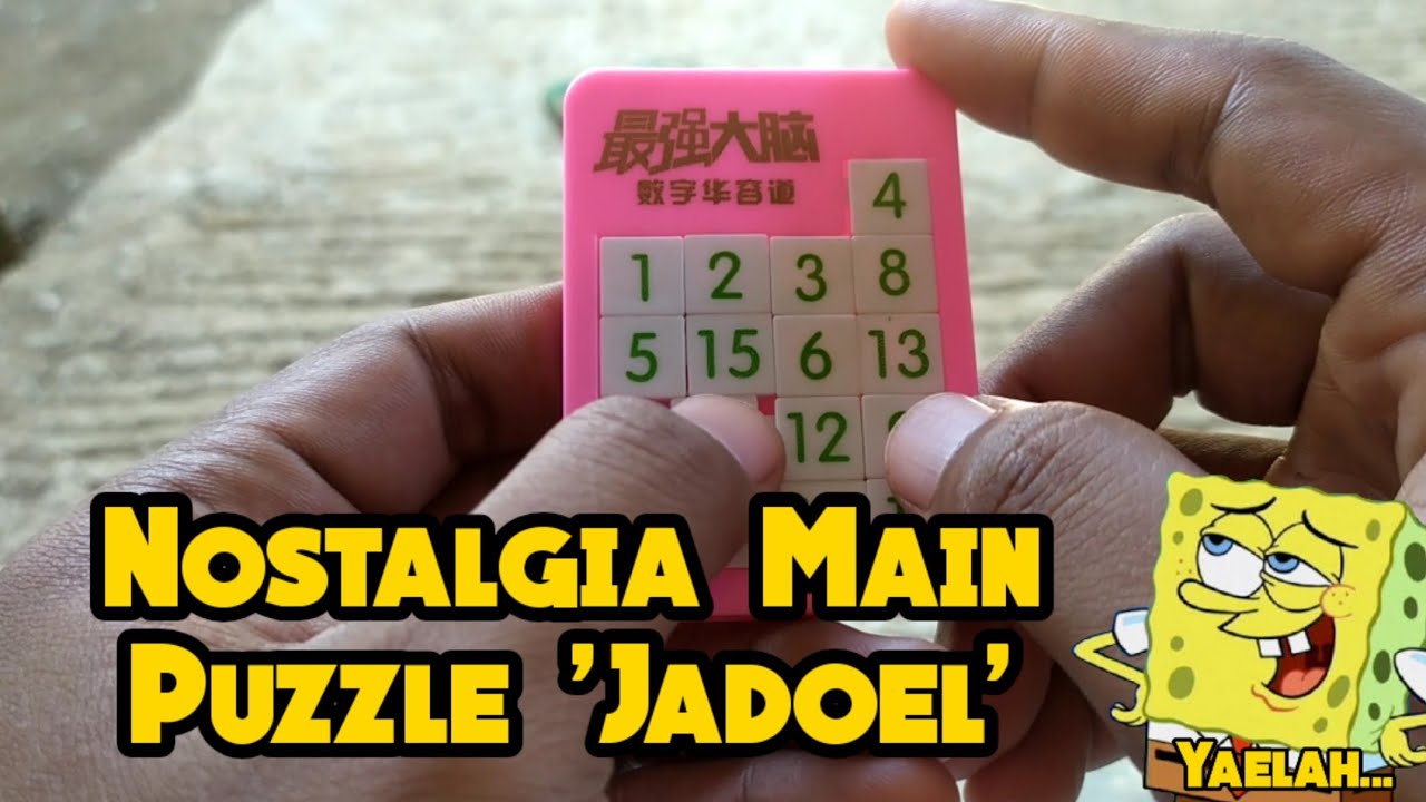 Main Puzzle Angka yang Populer di Tahun 90-an || Ternyata Gampang ...