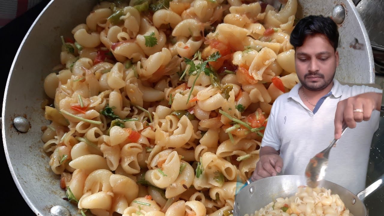 #38 Macaroni Pasta Recipe / Masala Pasta/Breakfast Pasta Recipe/Easy ...
