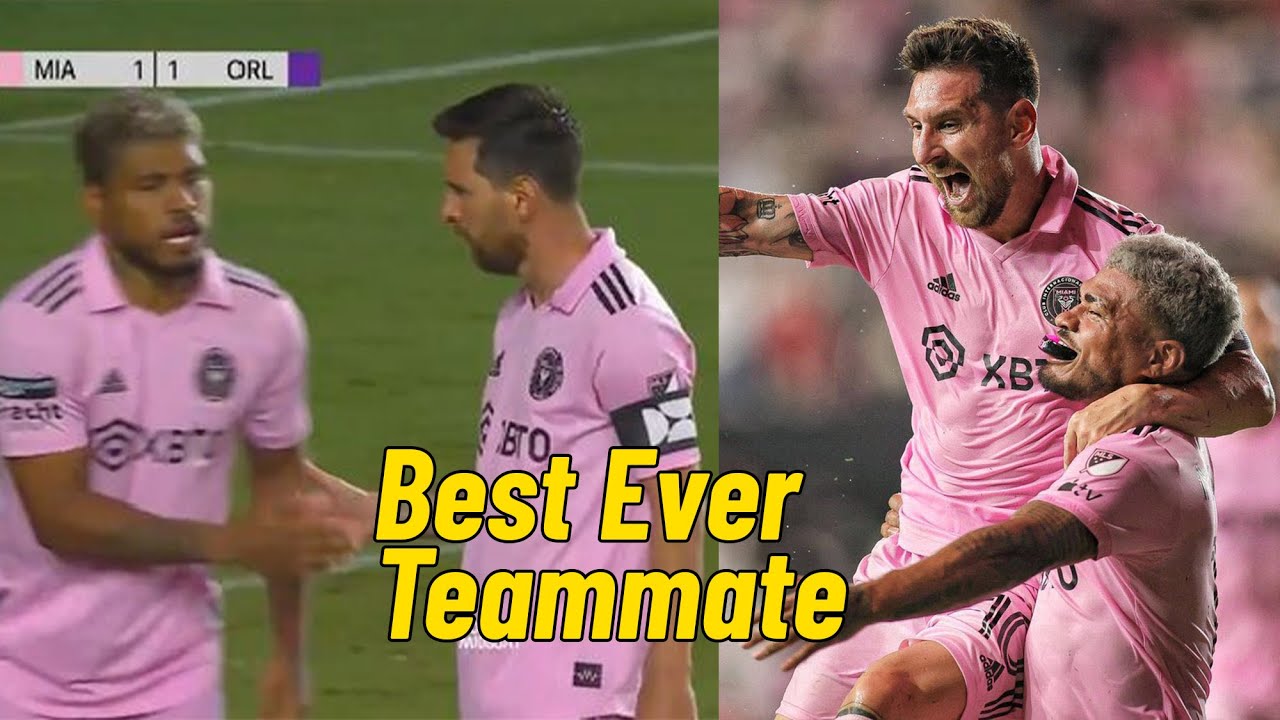 Lionel Messi's incredible gesture of humility with his teammate against ...