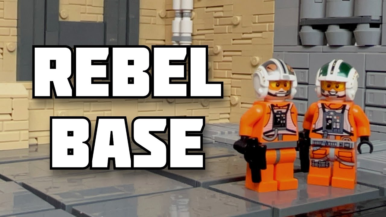 I Built a CUSTOM Rebel Base in LEGO - YouTube