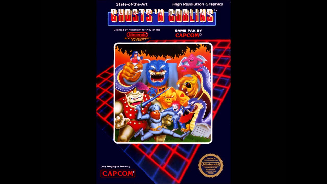 Ghosts 'N Goblins (HQ Remake) - Intro and Stage Start - YouTube