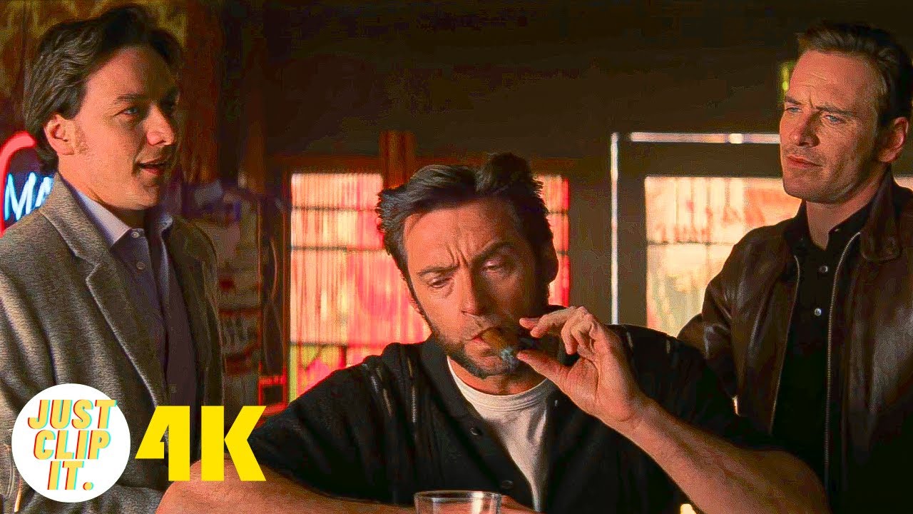 X-Men: First Class | Recruiting Mutants - Wolverine Cameo (2011) Movie ...