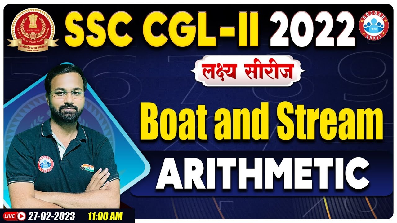 SSC CGL 2022 | Boat & Stream Maths Class | SSC CGL Maths Class | Maths ...