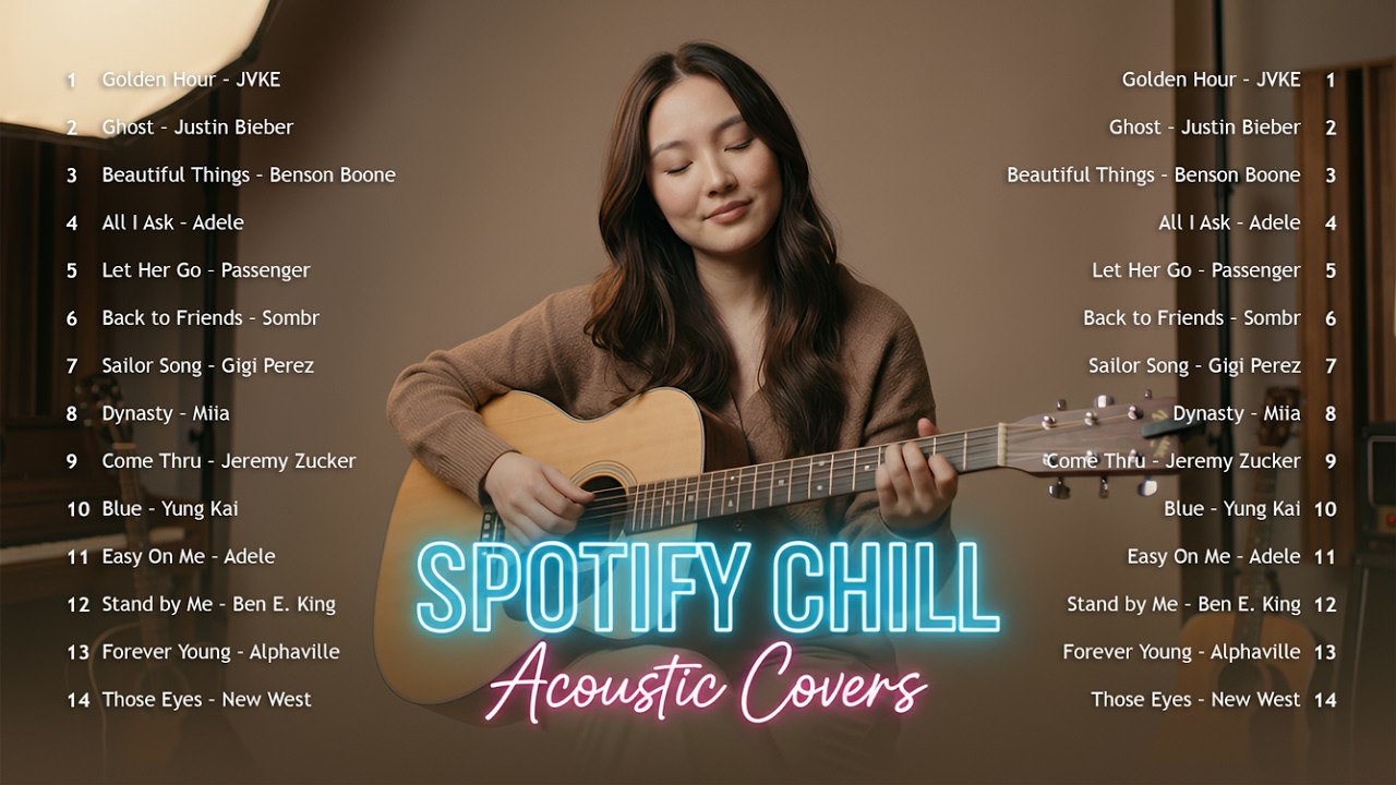 Best Acoustic Covers of Popular Songs – Spotify Chill 2026 | Relaxing ...