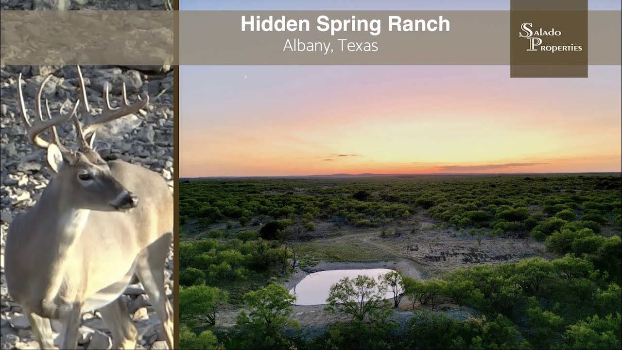 Texas Ranch For Sale- Hidden Spring Ranch - YouTube