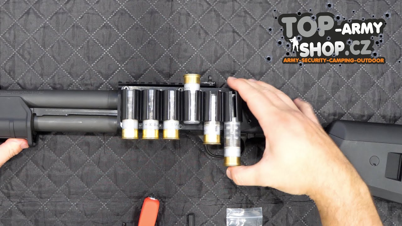 Pouzdro na náboje do brokovnice Mossberg, Cytac® 12GA - Představení ...