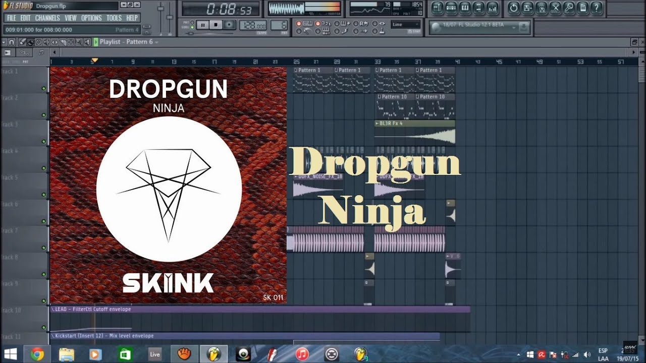 Dropgun - Ninja Fl studio Remake +FLP - YouTube