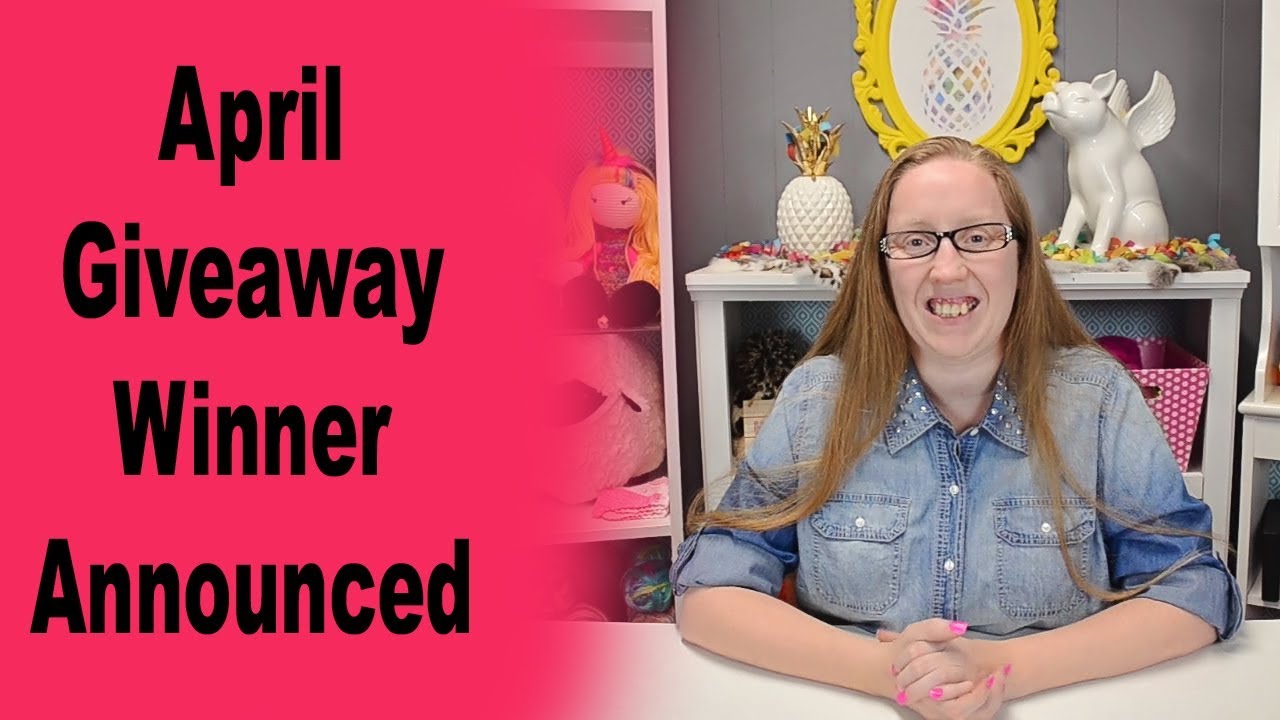 April Giveaway Winner Announced - YouTube