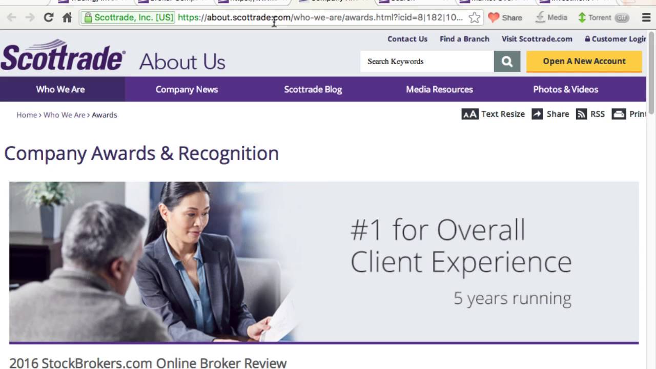 Scottrade Review: Online Discount Stock Broker - YouTube