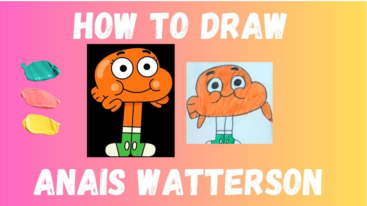 How To Draw Anais Watterson - YouTube
