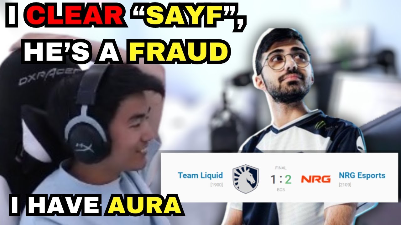 S0m Talks About TL *Sayf* And How He *Clears* Him (Cove) - YouTube
