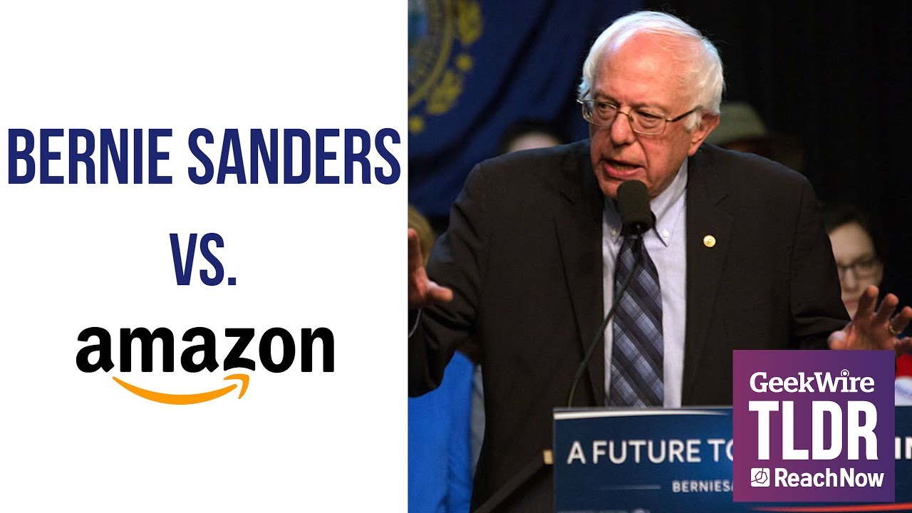 📦Bernie Sanders Targets Amazon - YouTube
