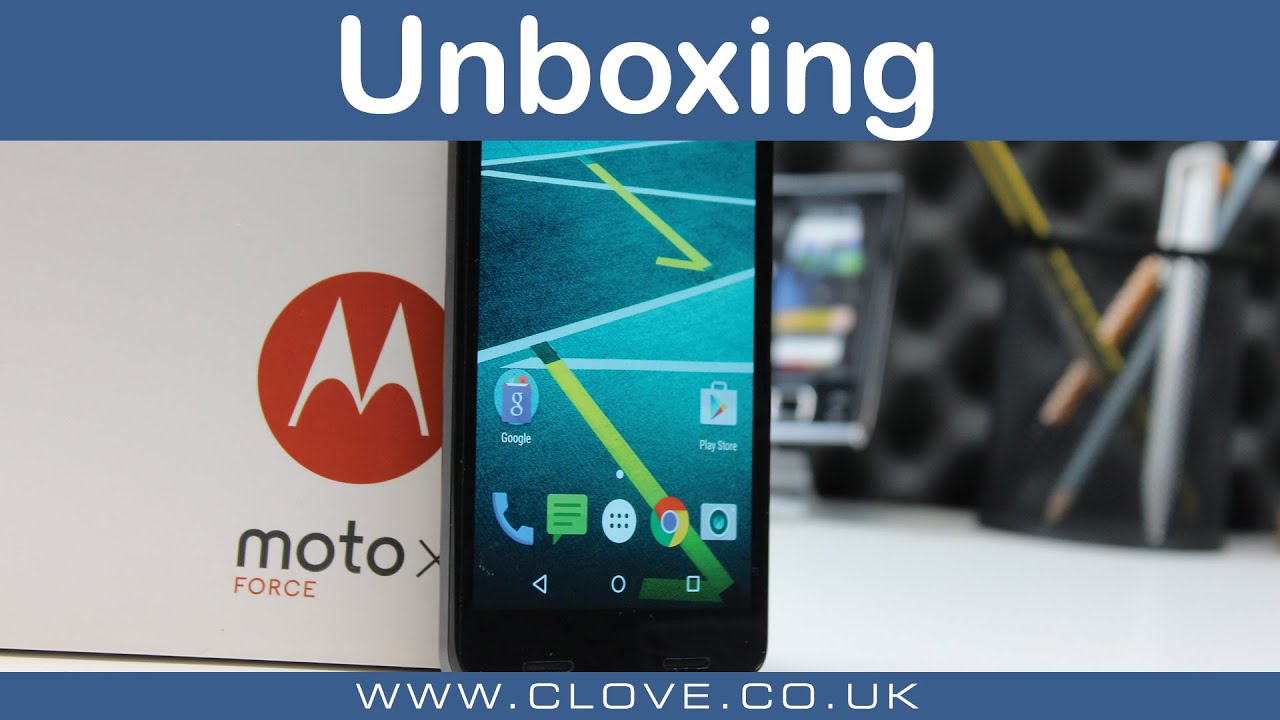 Motorola Moto X Force Unboxing - YouTube