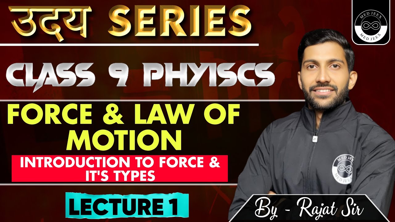 Force and Laws of Motion | Introduction to Force and it's Types ...