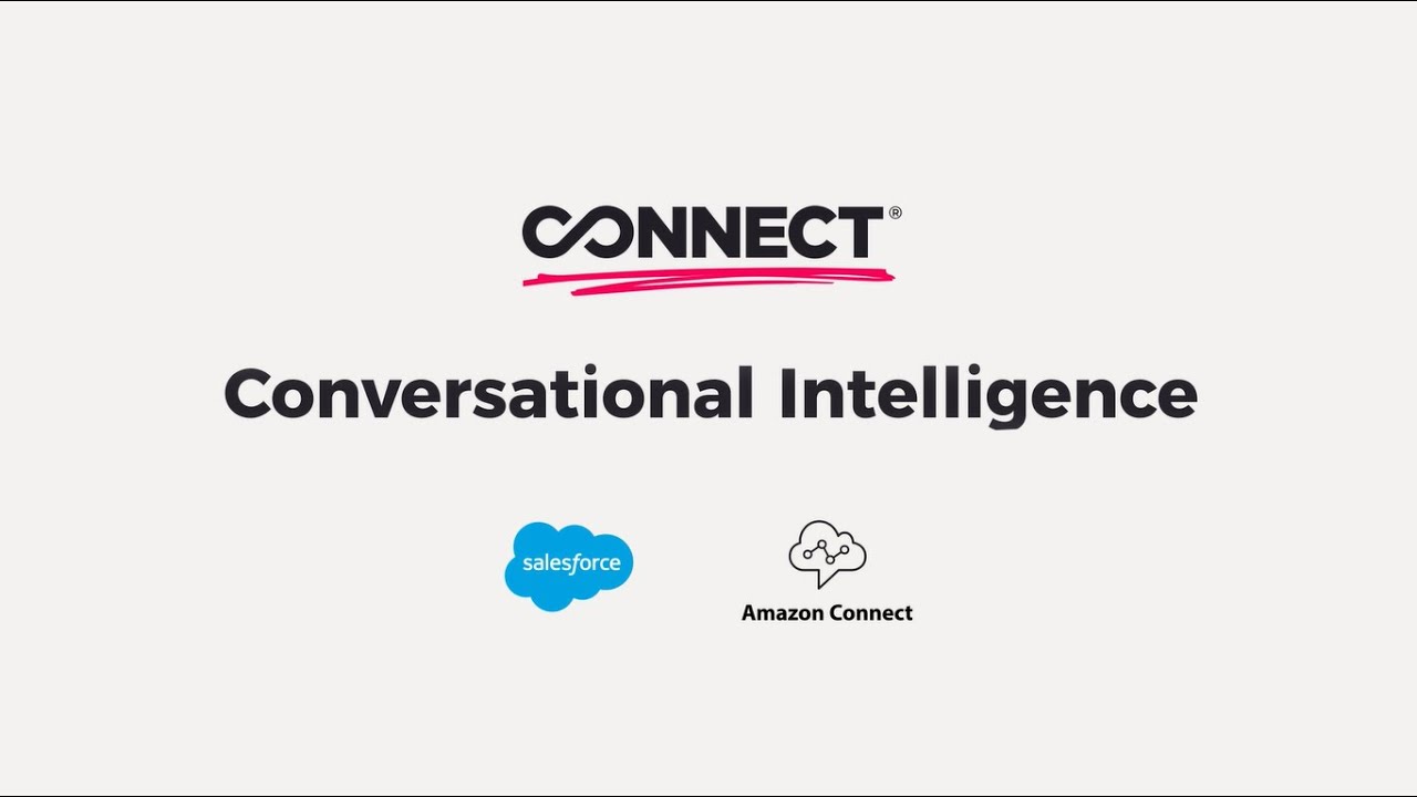 Conversational Intelligence with Amazon Connect and Salesforce. - YouTube