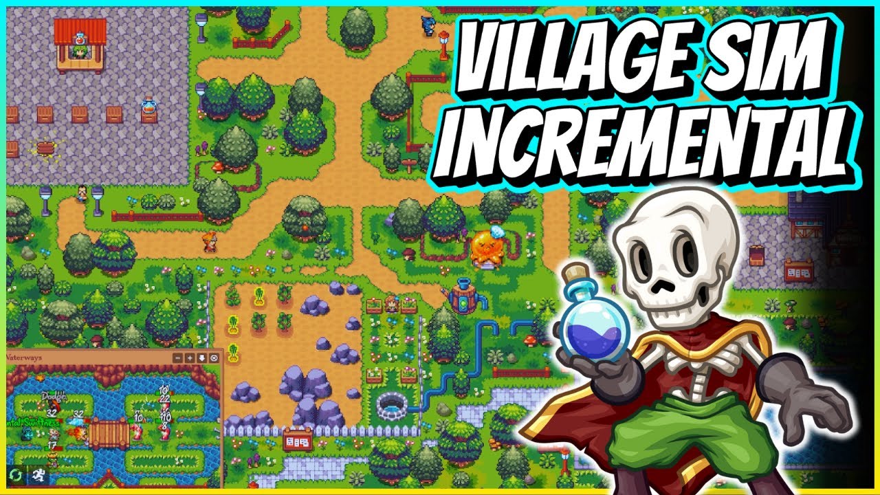 This Laid-Back Idle Village Sim Is A Hidden Gem! | Skeleseller - YouTube