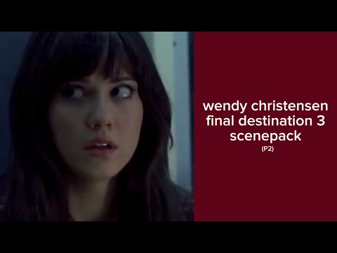 wendy christensen | final destination 3 scenepack (part 2) - YouTube