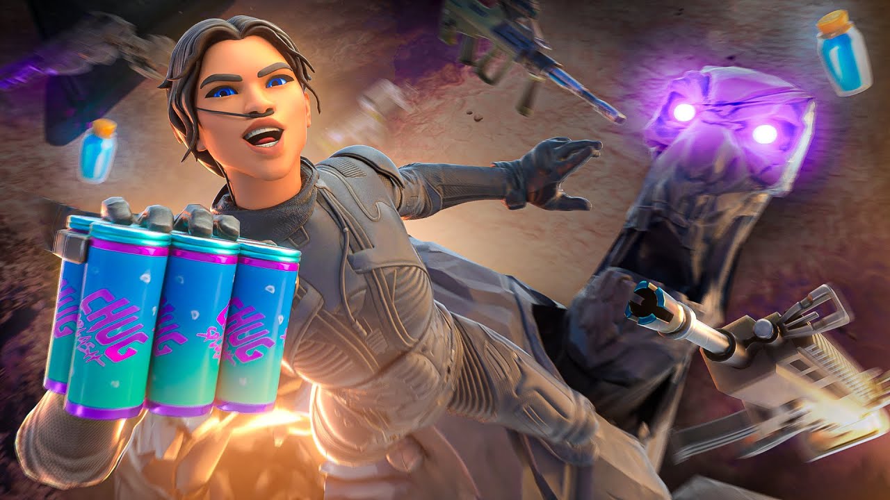 Using Weapons from the Caretaker in Fortnite... (2 Wins!) - YouTube