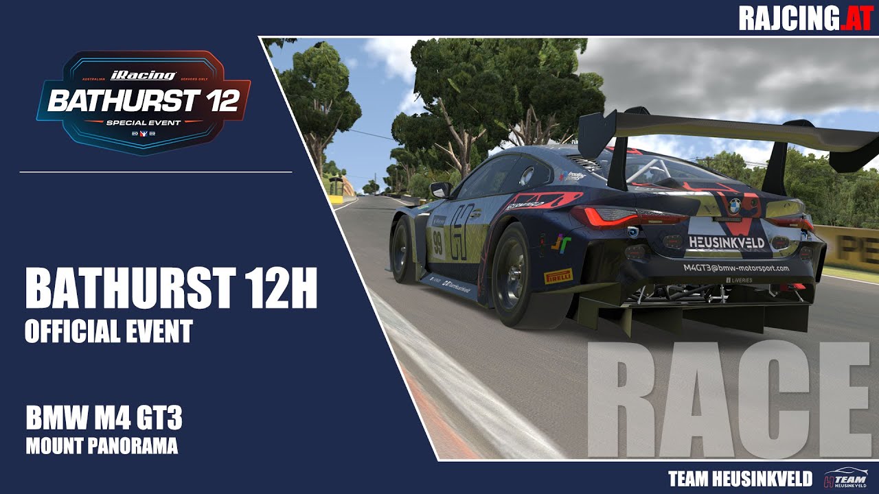 Official // Bathurst 12h | BMW M4 GT3 | Team Heusinkveld - YouTube
