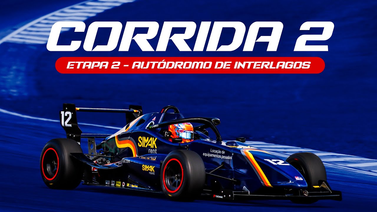 AO VIVO - CORRIDA 2 | ETAPA 2 - Interlagos/SP | Fórmula Delta (21/05 ...