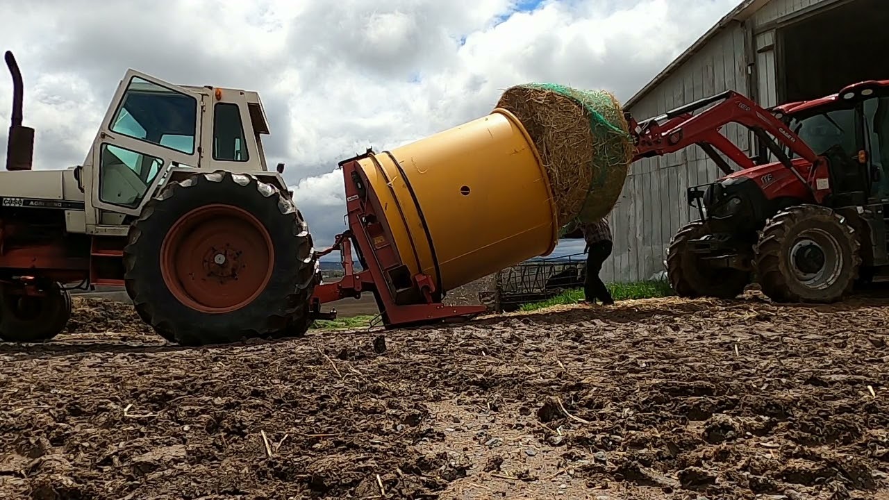 Teagle Tomahawk 505 Shredder (bale buster) - YouTube