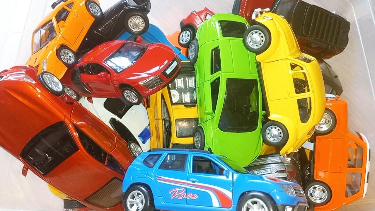 Various Color Diecast Cars From The Box Shown One By one - YouTube