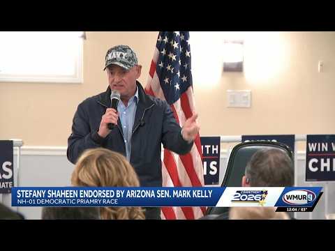 Mark Kelly endorses Stefany Shaheen in 1st District